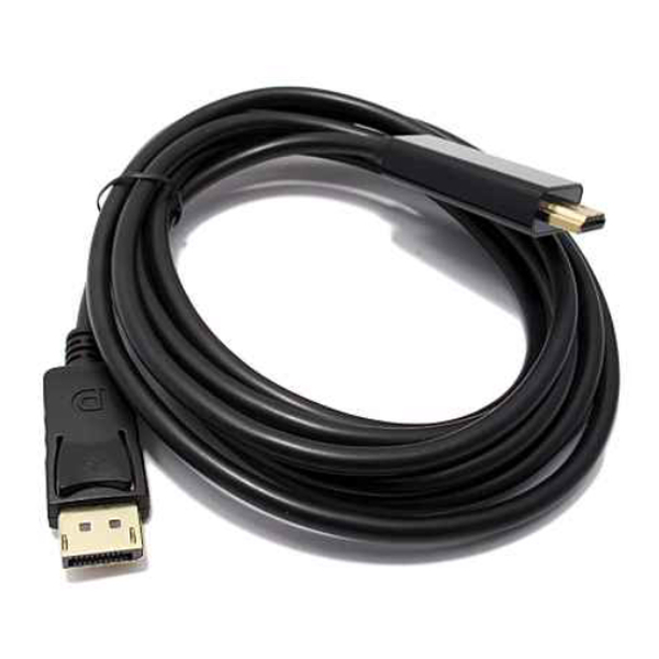 DisplayPort kabl na HDMI 3m crni | Rasveta Elektro